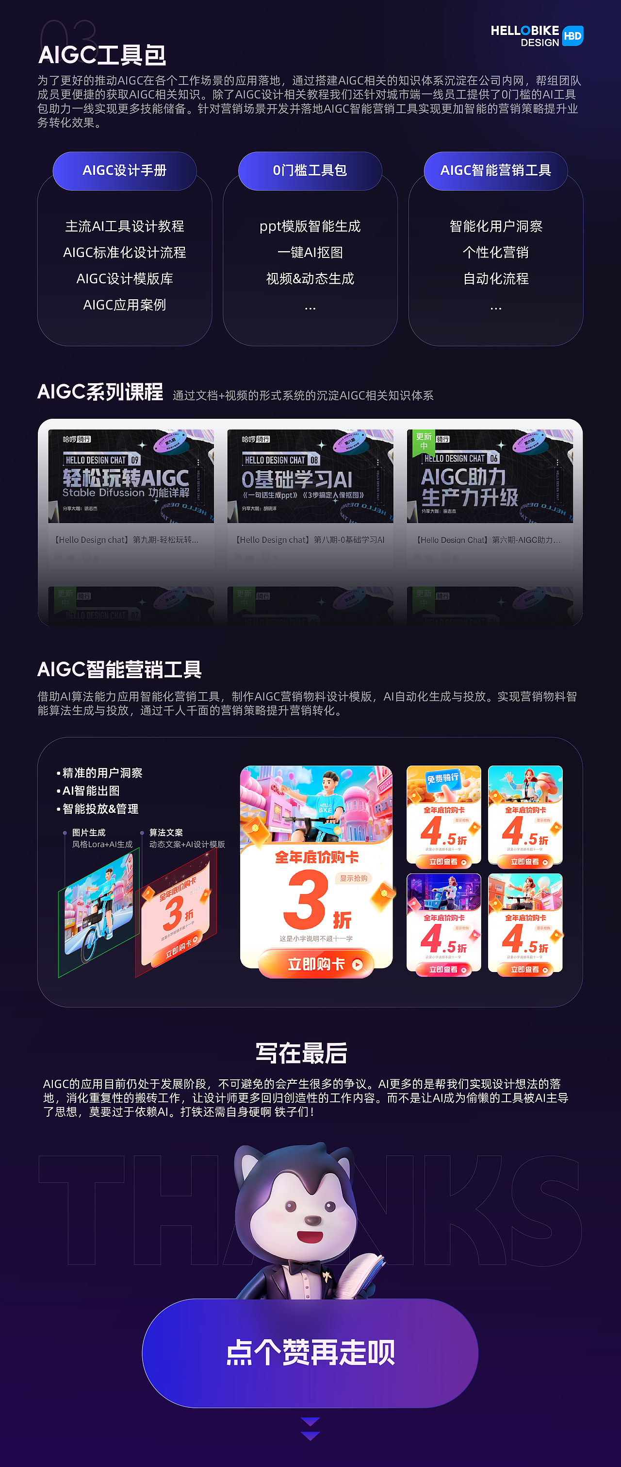 AIGC应用体系-品牌AI资产搭建与应用_哈啰骑行UED-站酷ZCOOL