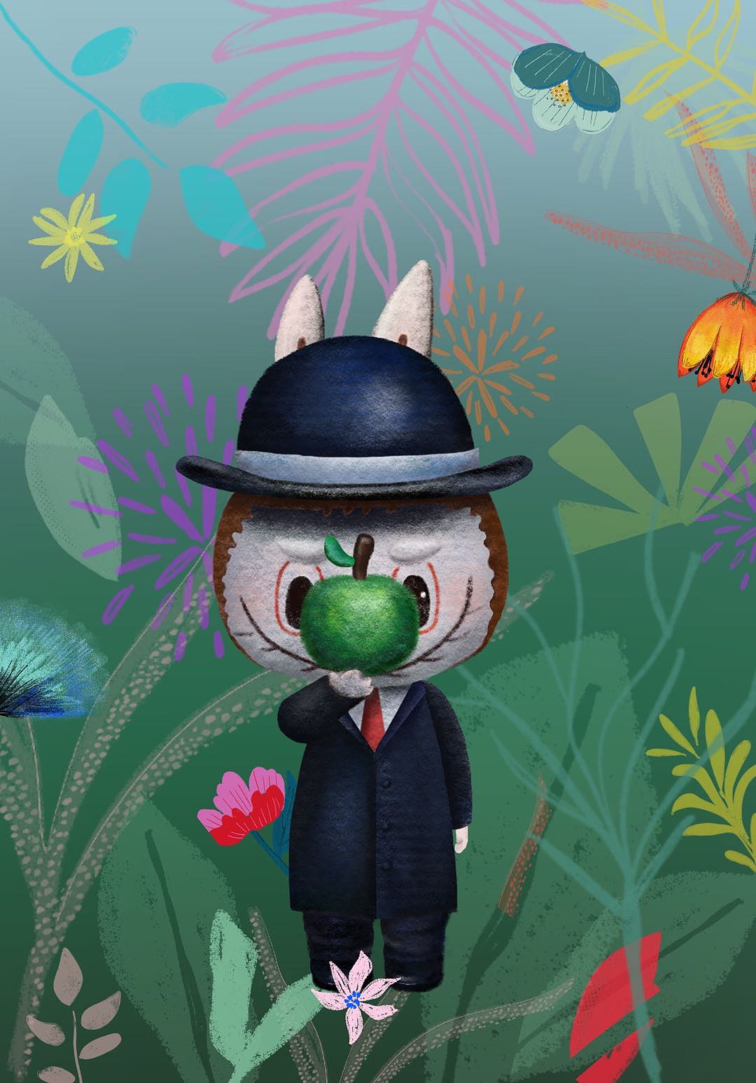 Labubu艺术系列_HelloKerry-站酷ZCOOL