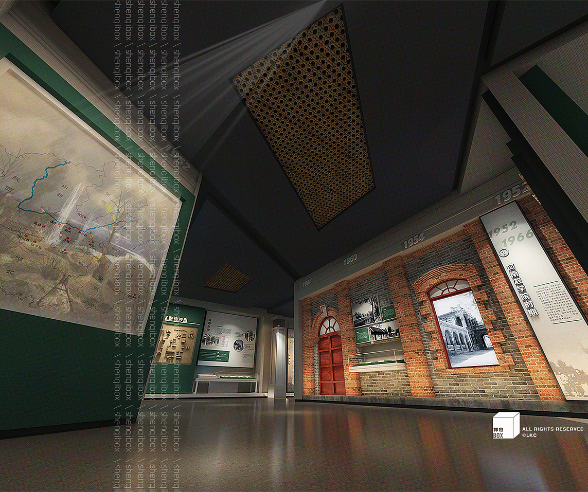 2022 / 河南农业大学发展成就展（龙子湖校区）_神奇box-站酷ZCOOL