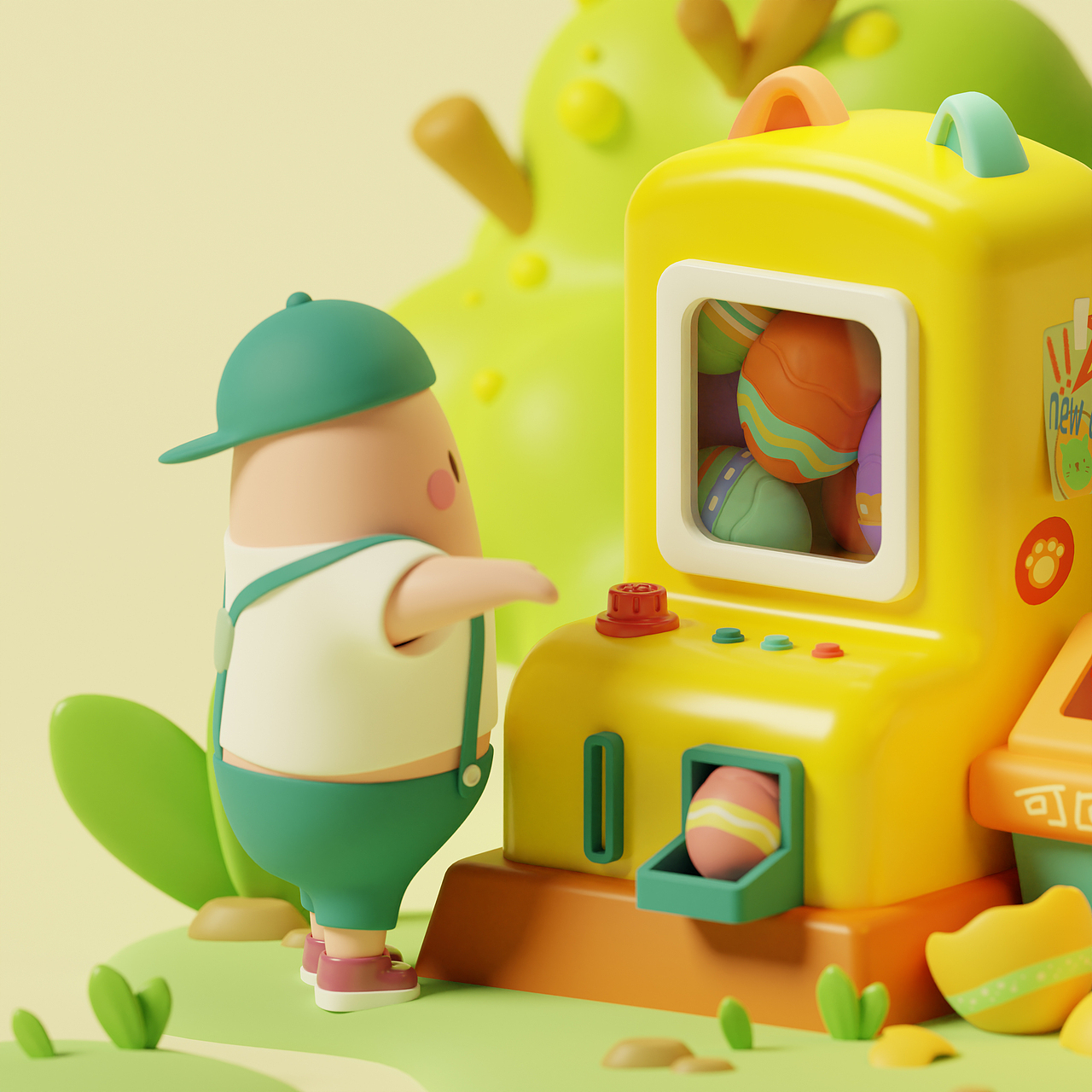 小小练习【Blender】_一粒FAFA-站酷ZCOOL