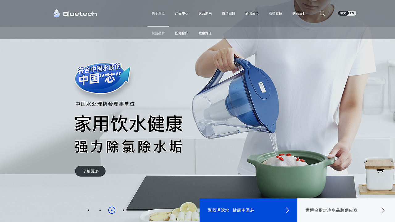 2023年BlueTech聚蓝全新官网升级全案项目_Sin品牌落地-站酷ZCOOL