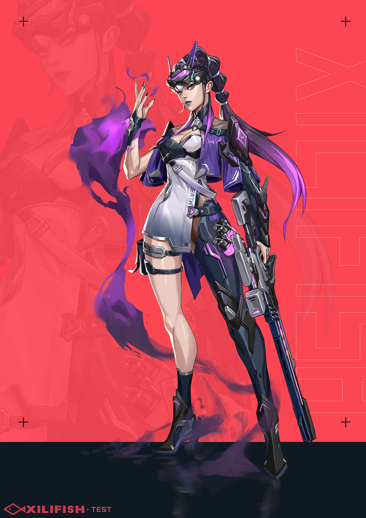 暗夜狙击手_淅沥鱼FISH-站酷ZCOOL