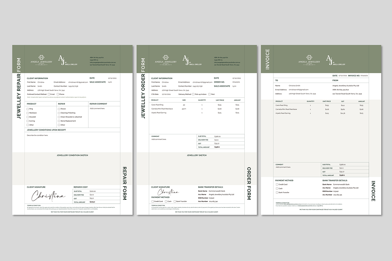 AJ BY ANGELA JEWELLERY 时尚珠宝品牌 (2021)_ONOFF工作室-站酷ZCOOL