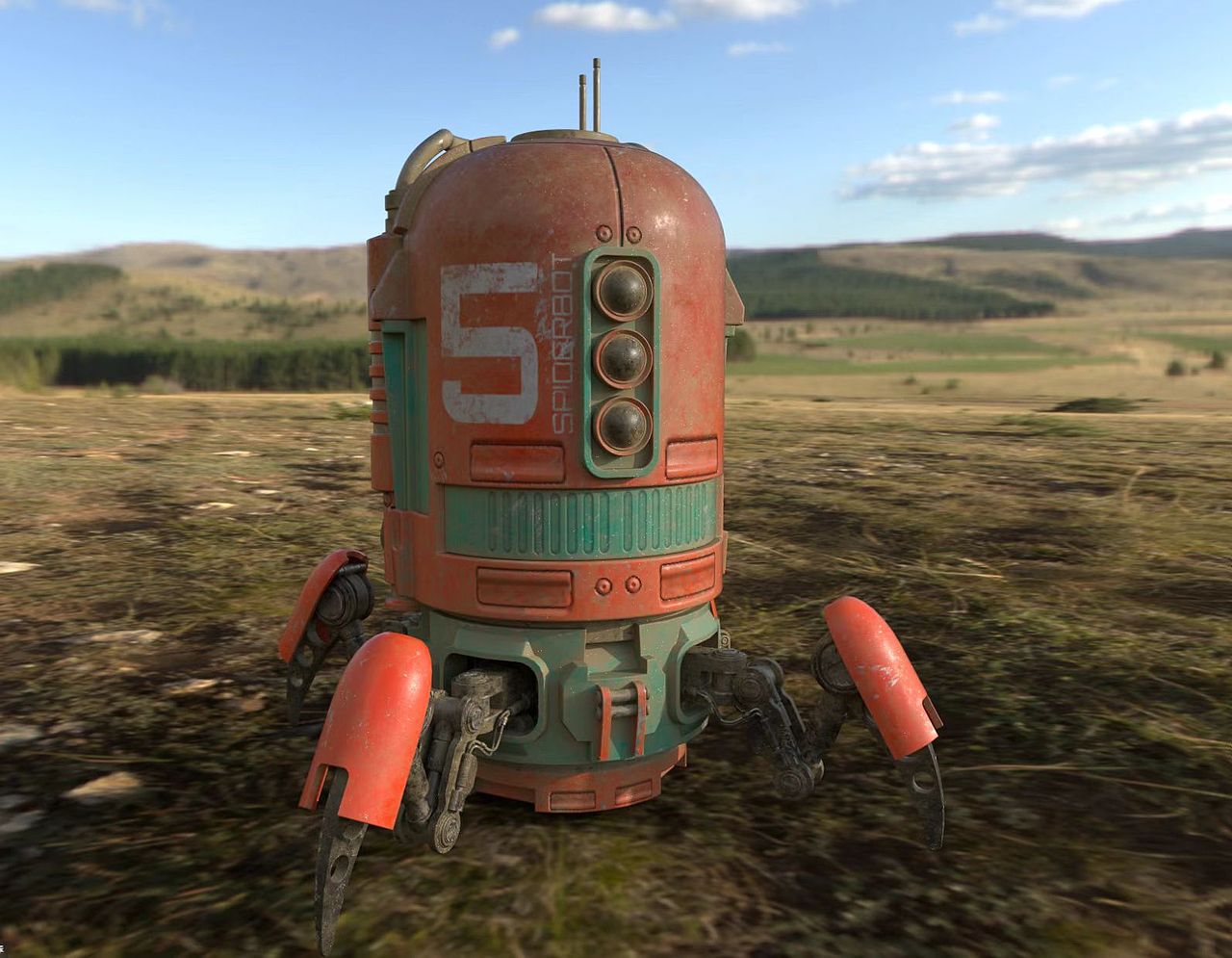 5号机器人_Wcy320-站酷ZCOOL