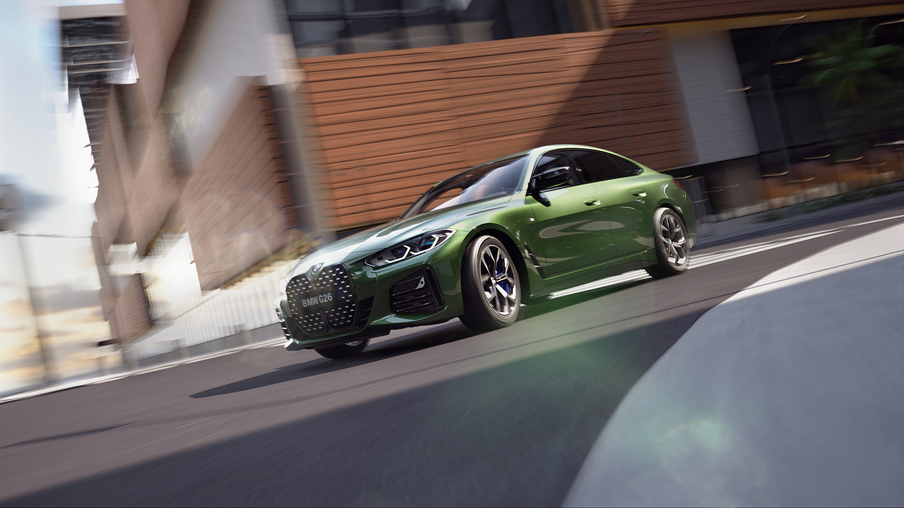 BMW THE 4 - CGI Photography_bababread-站酷ZCOOL