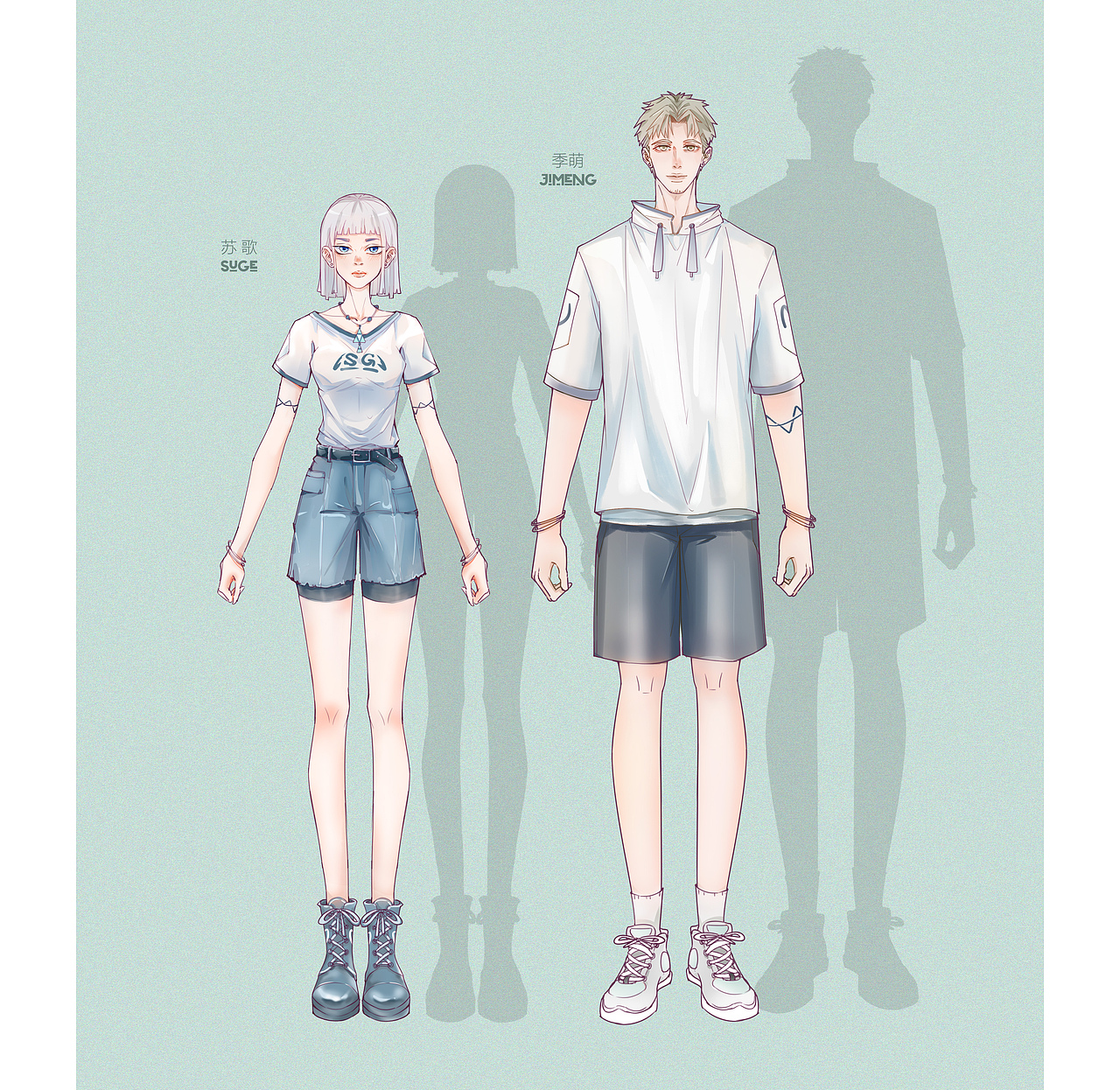 原创cp设定_鬼鬼啊-站酷ZCOOL