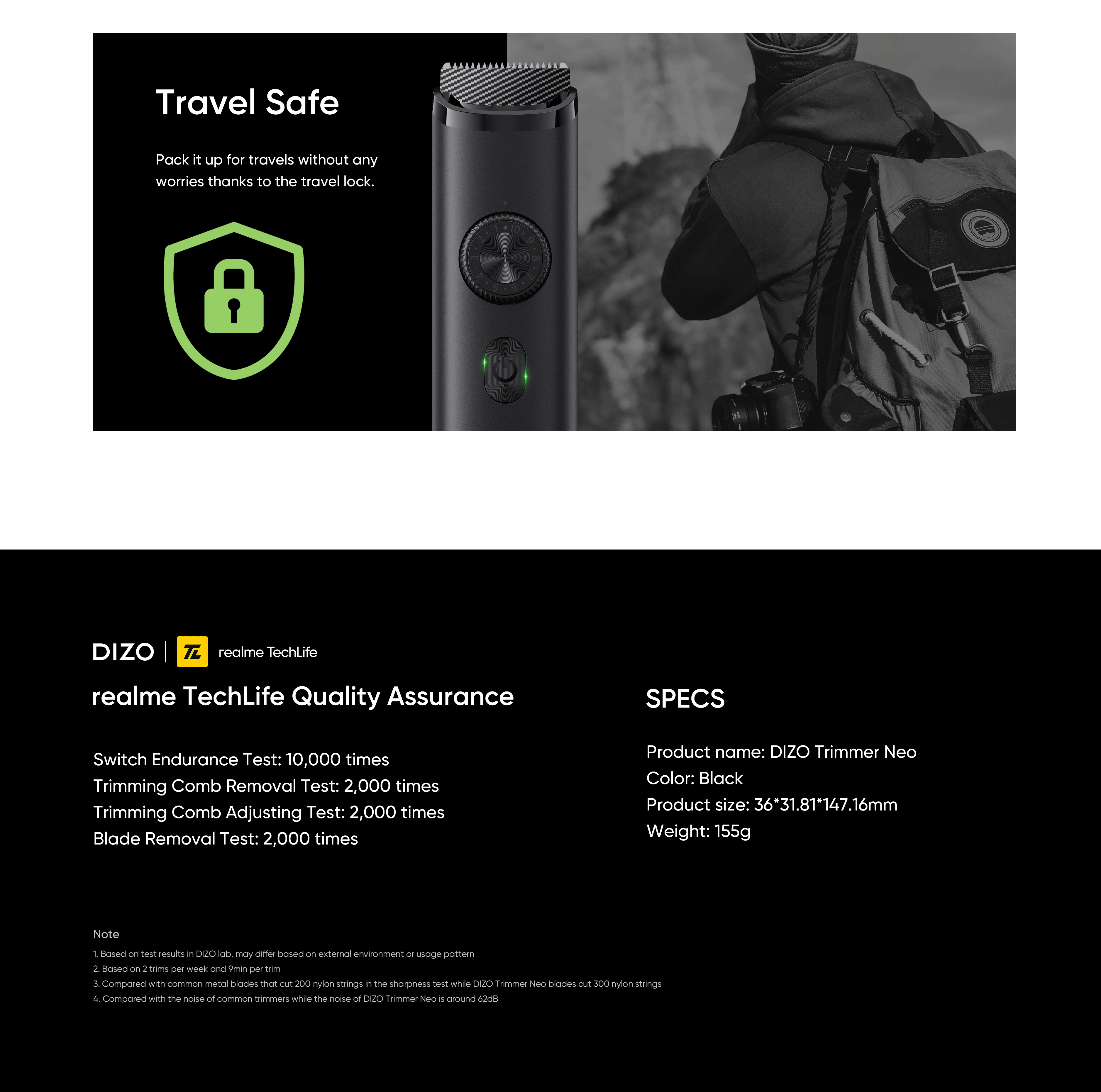 DIZO Watch R2 智能手表 & 剃须刀国际产品站设计_痞子莱-站酷ZCOOL