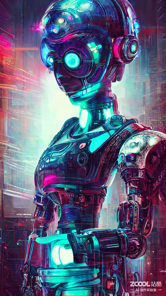 #AI创作实验室#【精细赛博朋克的女性】_xingceng2号-站酷ZCOOL
