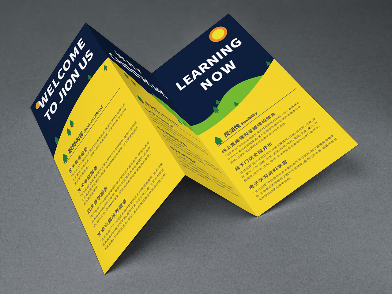 三折页_橙花QAQ-站酷ZCOOL