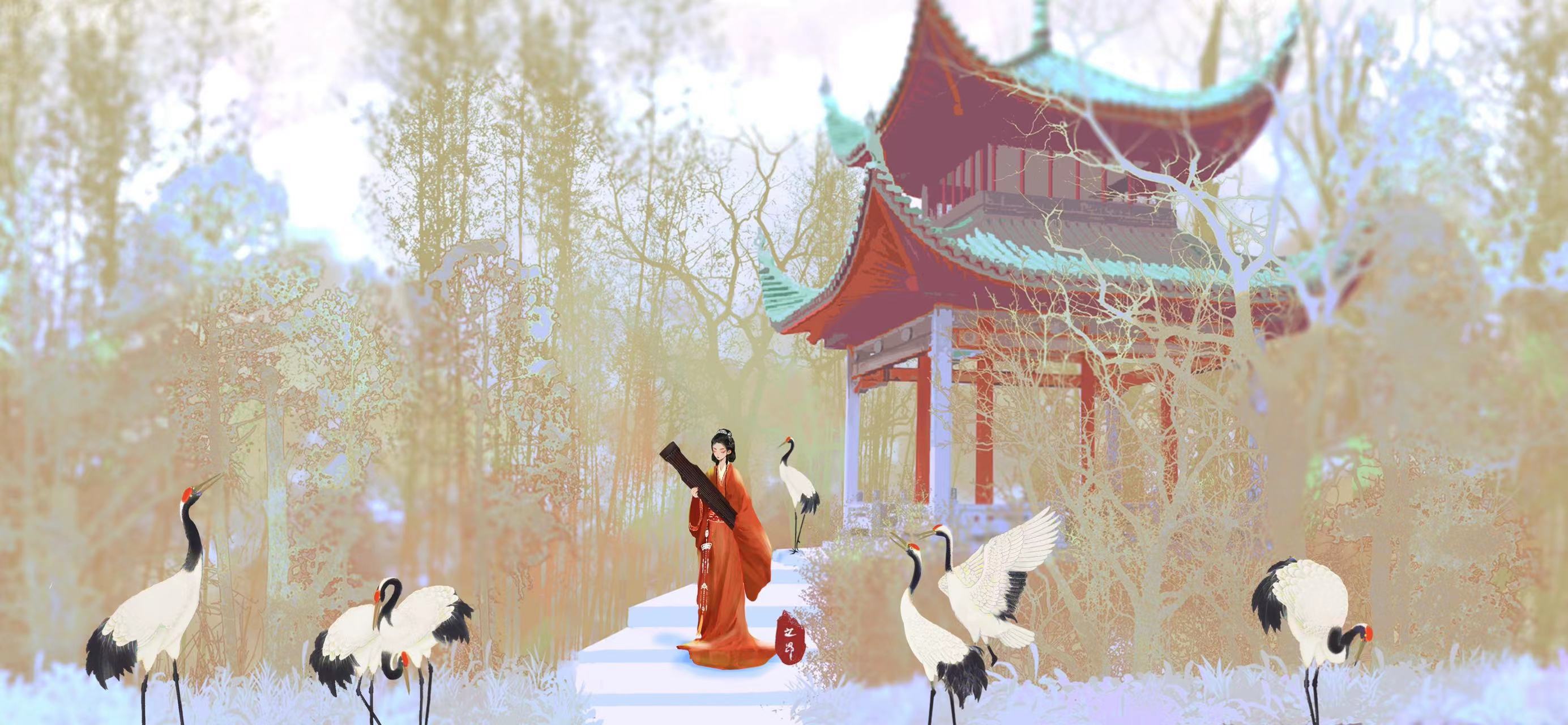 《林下风致》_zhiang之昂-站酷ZCOOL