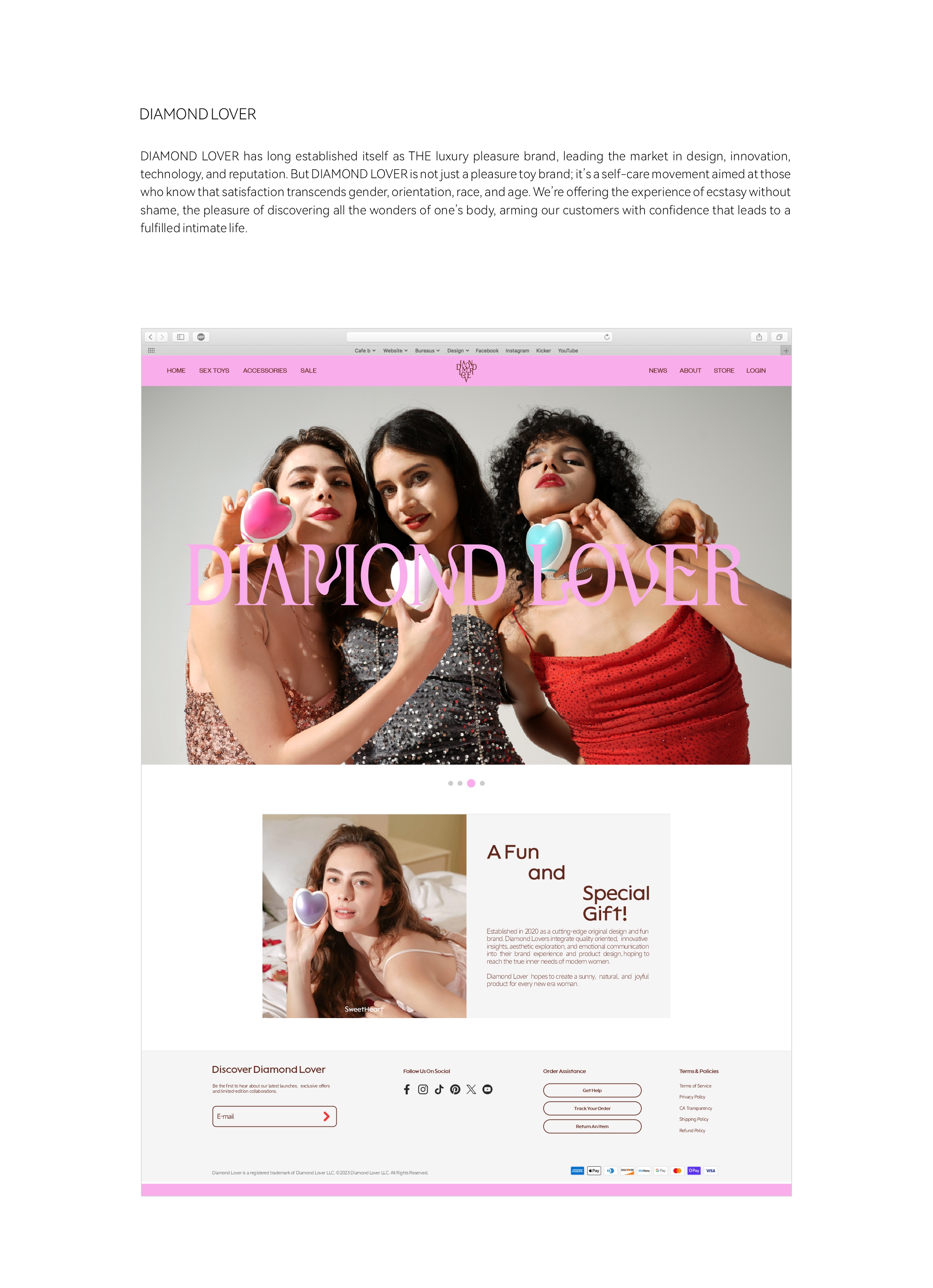 情趣品牌 DIAMOND LOVER 钻石爱人_反的我-站酷ZCOOL