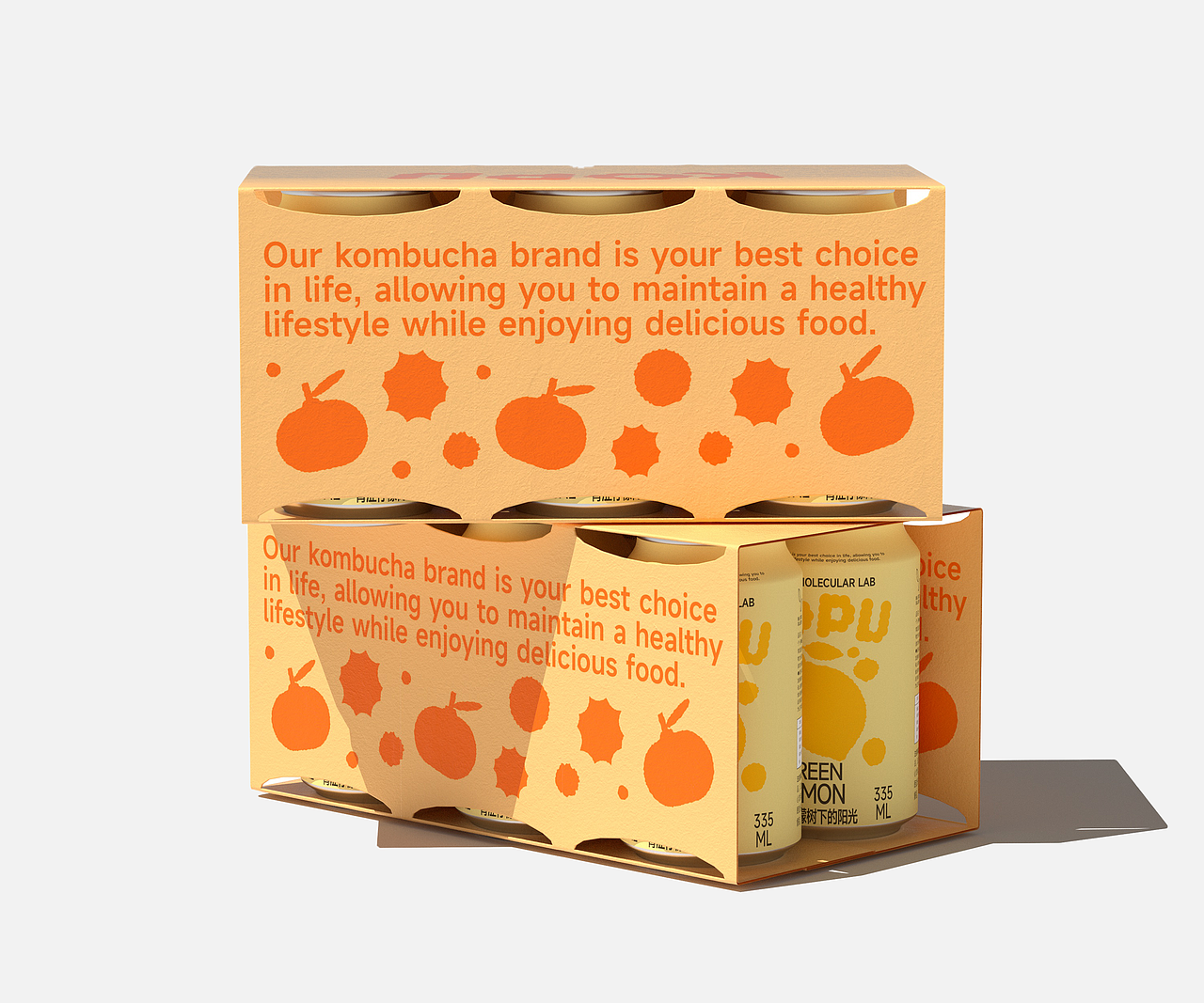 KOPU康普茶包装设计kombucha drink Package Design_Studio_dot-站酷ZCOOL