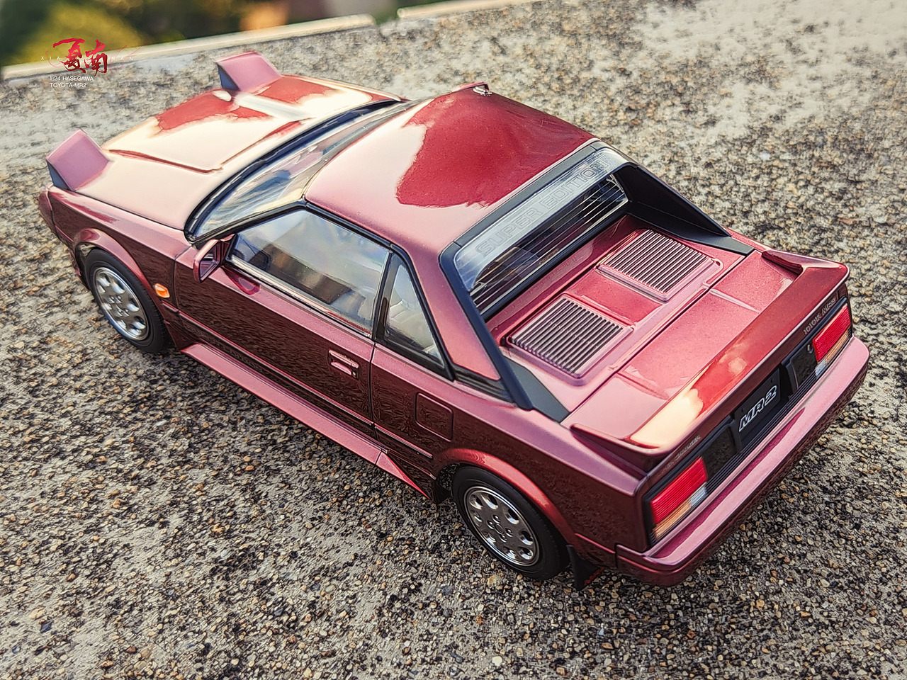 长谷川 1：24 TOYOTA MR2_一夏南一-站酷ZCOOL