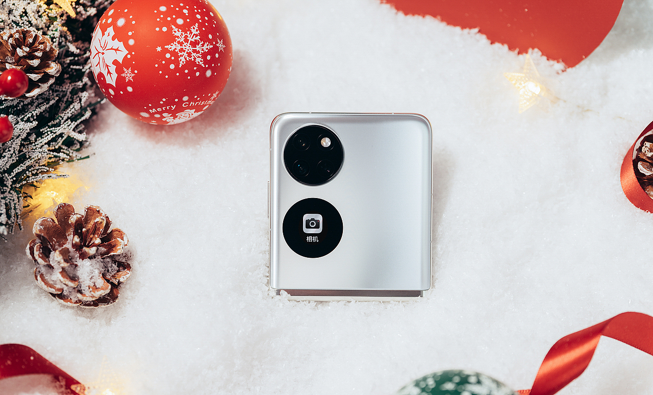 华为Pocket S 冰霜银_ShouziVision-站酷ZCOOL