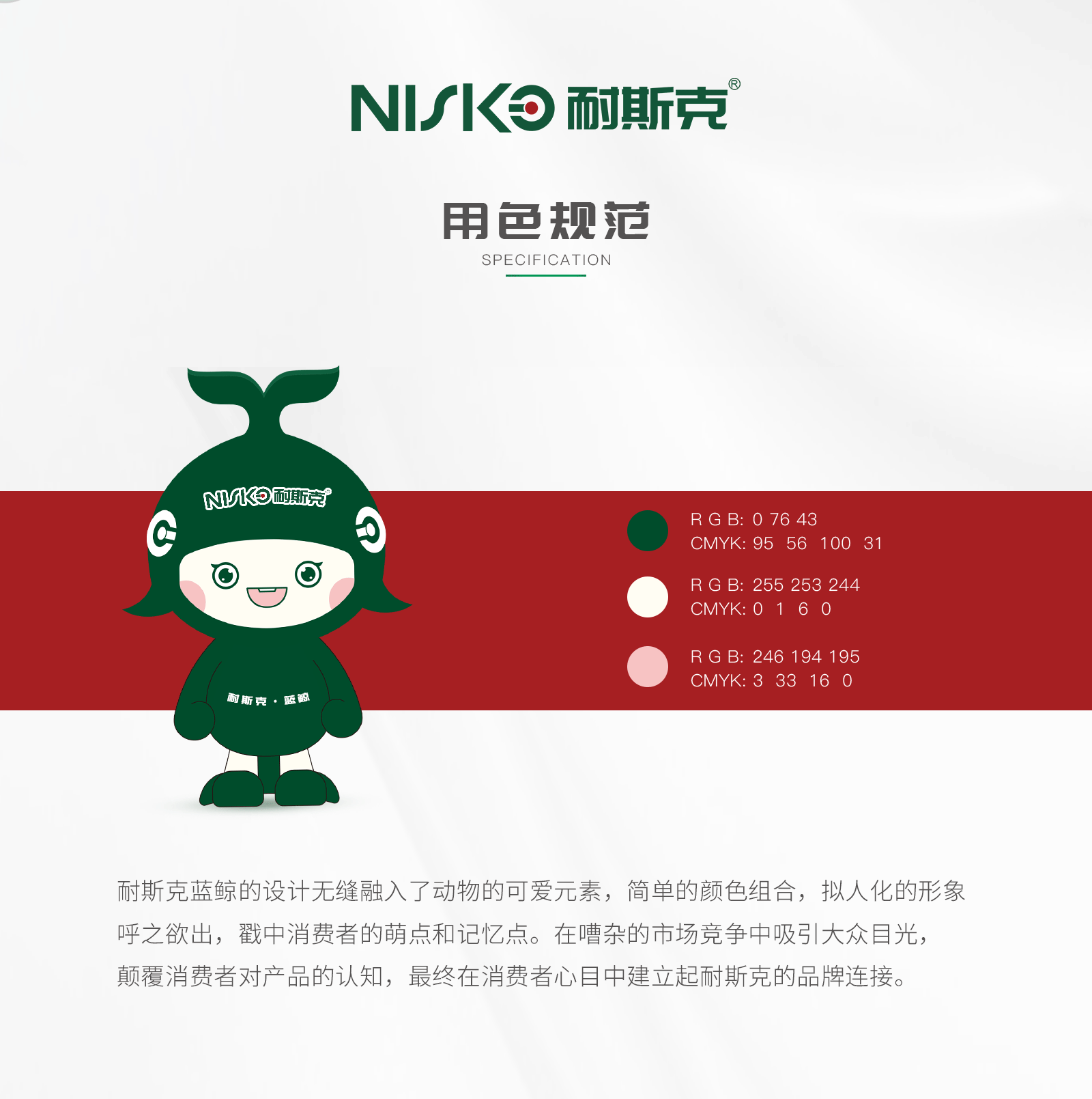 企业ip形象吉祥物蓝鲸VI详情制作_但丁Y-站酷ZCOOL