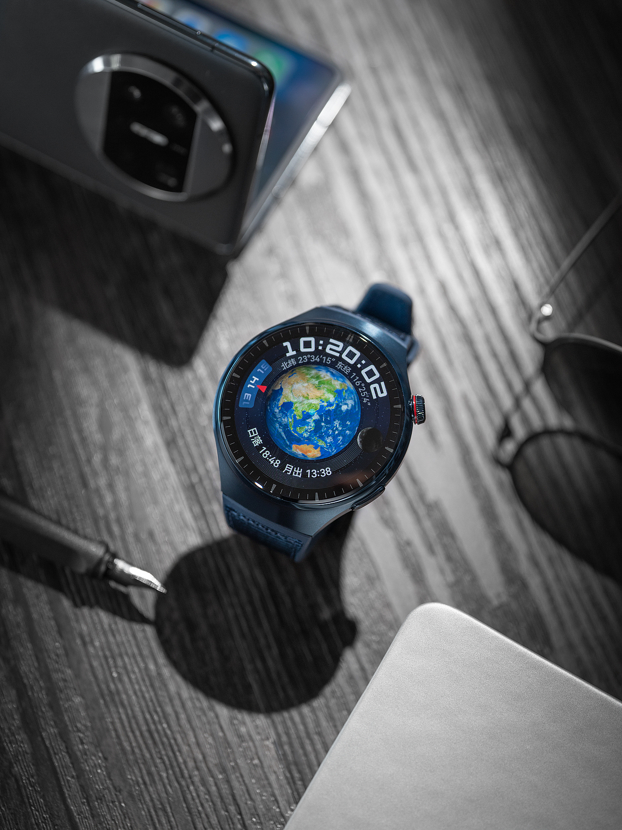 华为WATCH 4 Pro 蔚蓝地球_ShouziVision-站酷ZCOOL