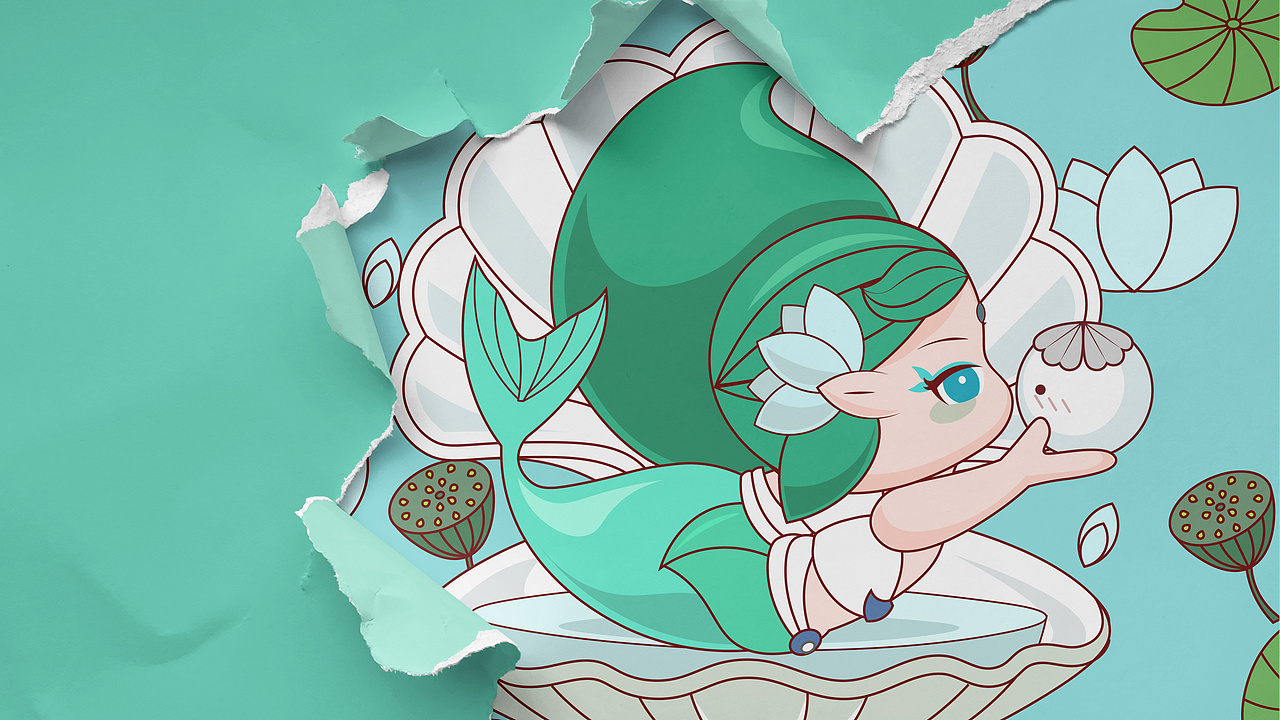 IP形象 | 营口风物 × 鲅鱼公主_王拾贰SHIER-站酷ZCOOL