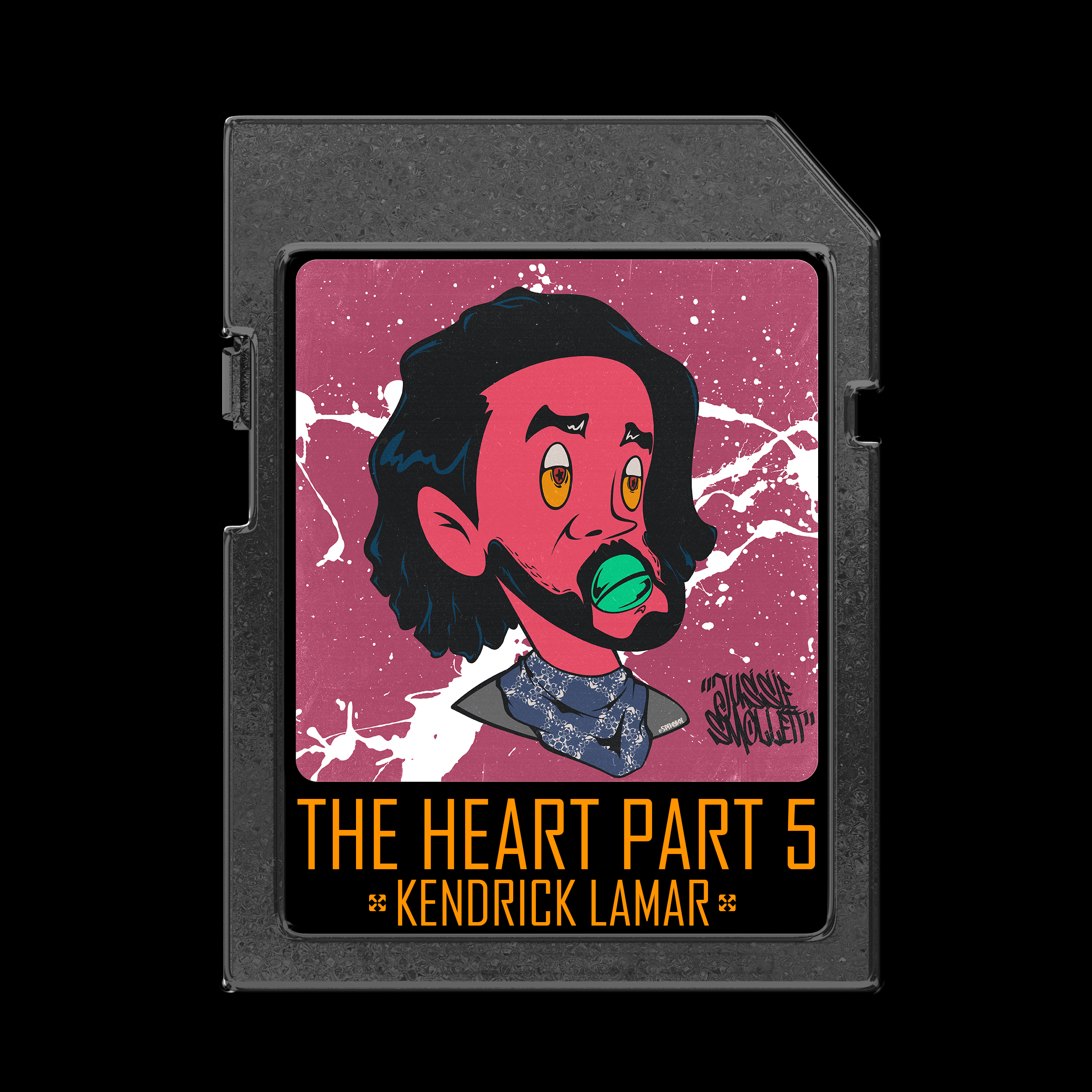 COVERART*The Heart Part 5 | Kendrick Lamar_SPIKEBOI-站酷ZCOOL