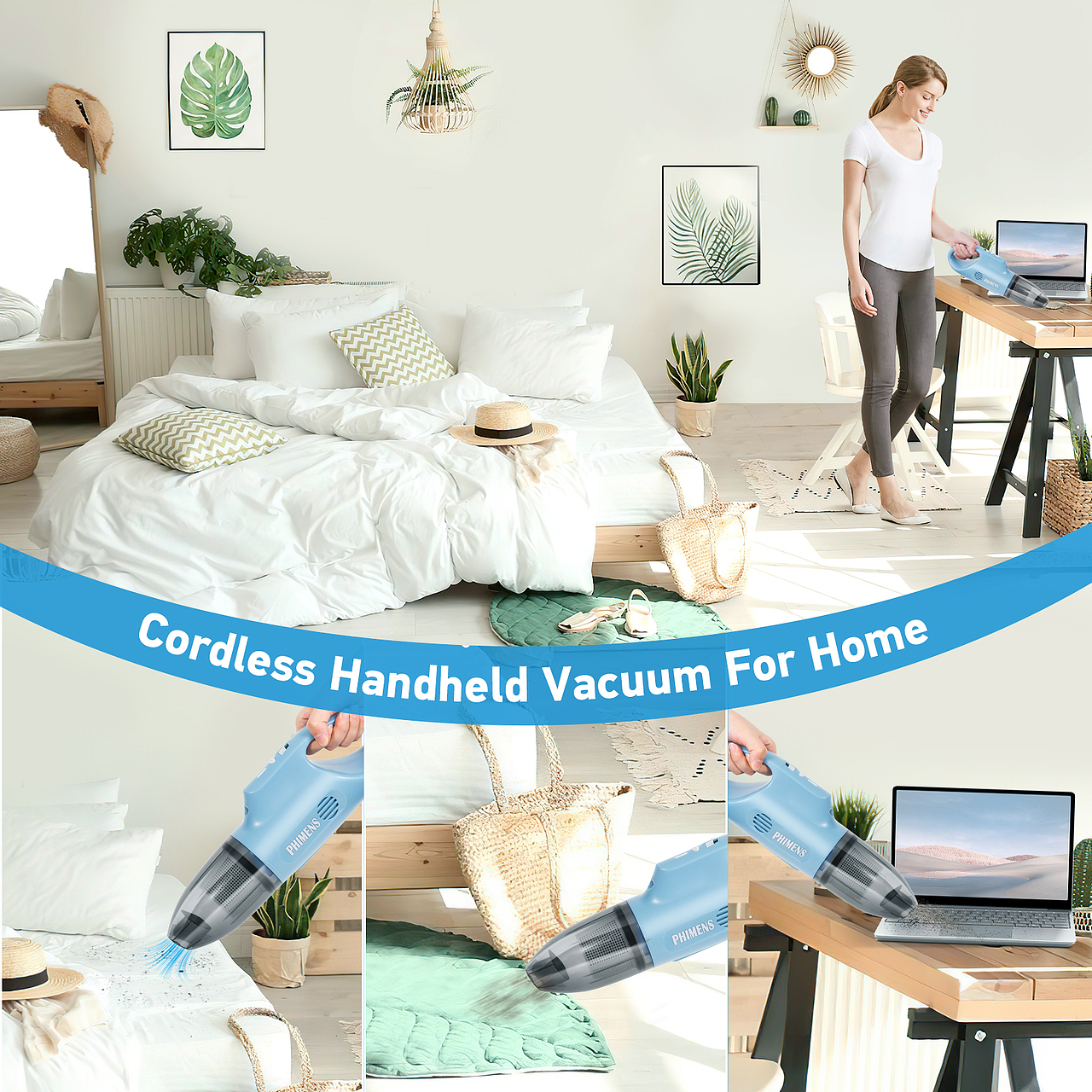 亚马逊/吸尘器/产品精修/产品场景合成/商业作品_圆子学设计-站酷ZCOOL