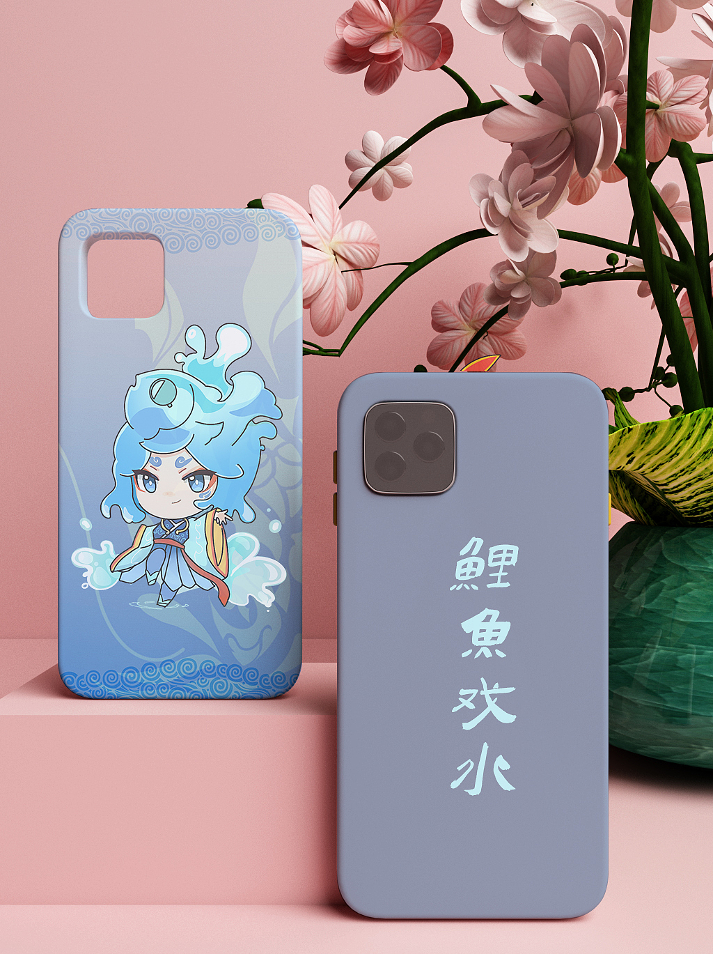 IP形象设计-《有魚》传承鱼灯舞非遗文化_xiu秀-站酷ZCOOL