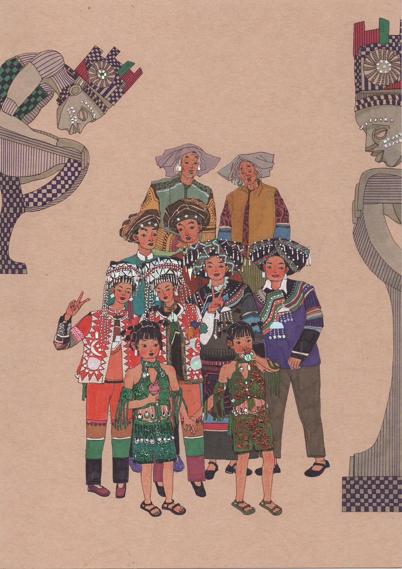 云南十八怪（三）_飘走-站酷ZCOOL