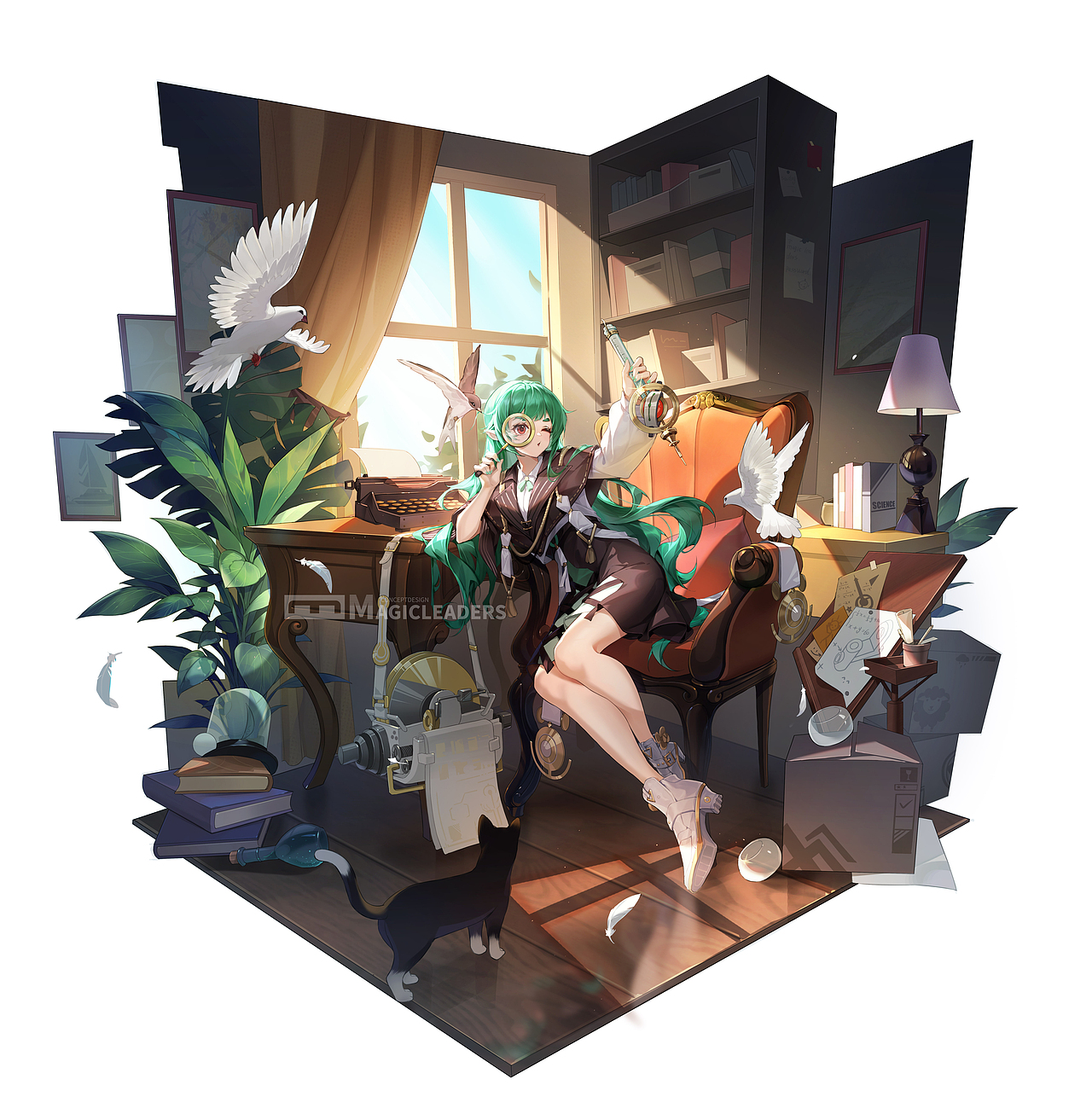 曼奇立德角色设计研修班作品Vol.15_糖不苦zz-站酷ZCOOL