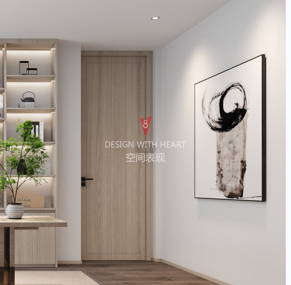 V8空间表现 | 茶楼_V8空间表现-站酷ZCOOL