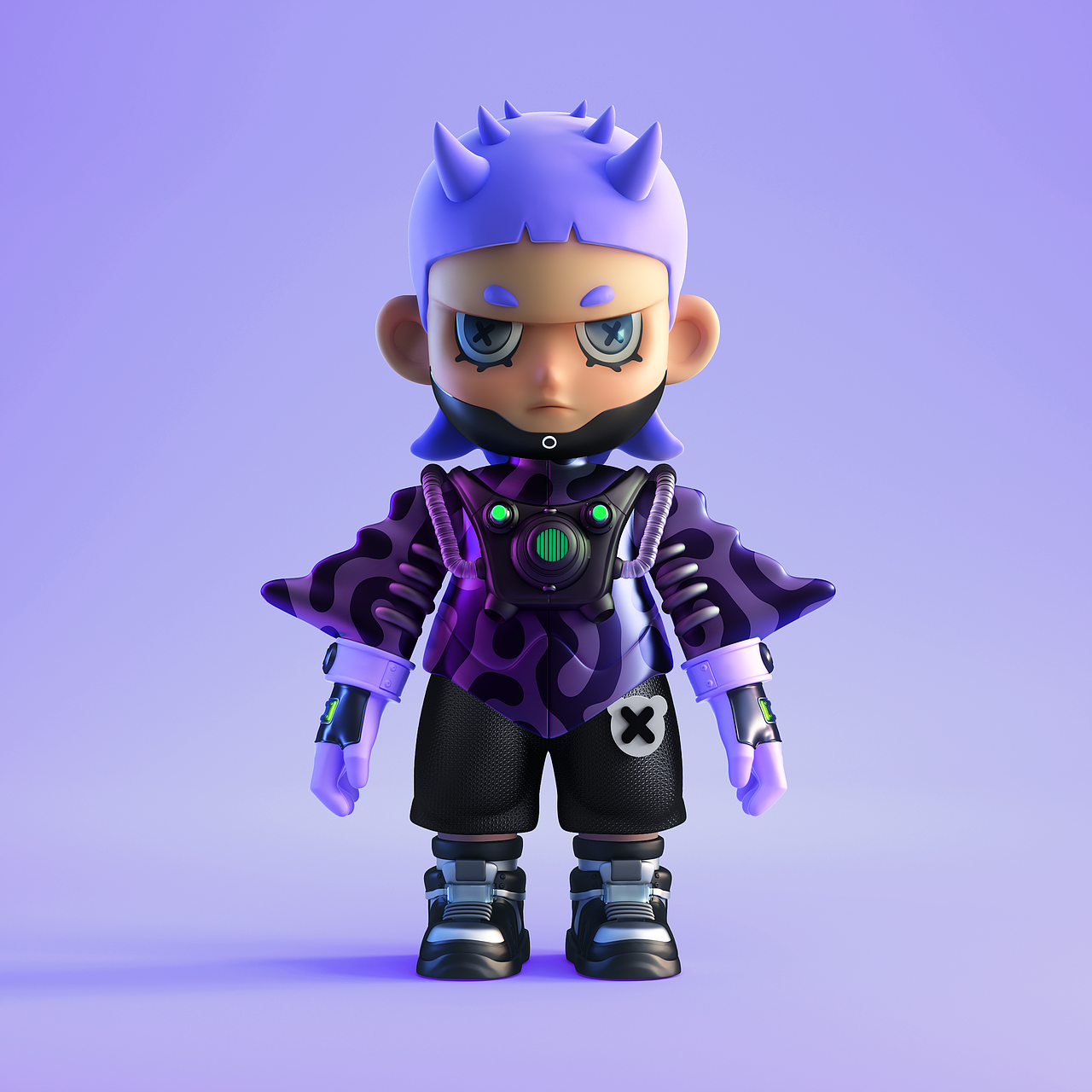 NFT 全民idol《朋克DESHAM》_日夫-站酷ZCOOL