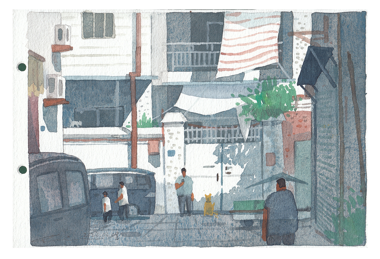 〖画本系列〗- 我的第40本画本 -水彩习作合集_画画的陈一丘-站酷ZCOOL