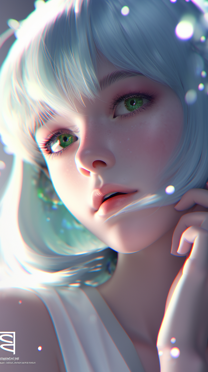 AICG - MJ头像 - 白_Vcheng丶-站酷ZCOOL