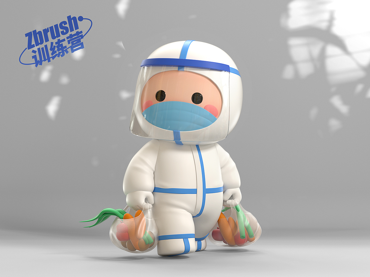 Zbrush训练营2022合集_尹大大虾米-站酷ZCOOL