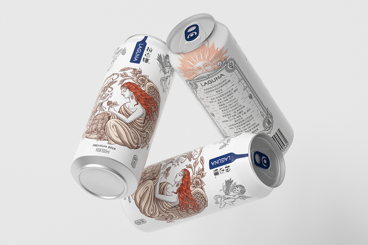 博创／拉古娜啤酒品牌+包装_博创设计-站酷ZCOOL