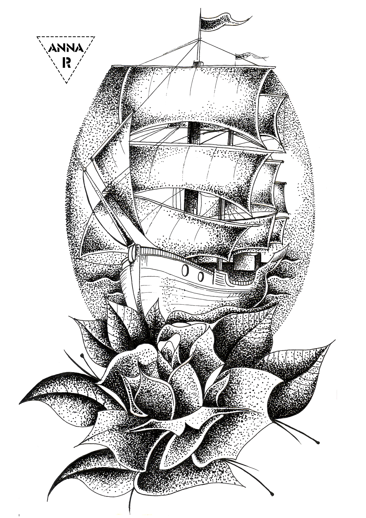 纹身手稿2_Amireux_R-站酷ZCOOL