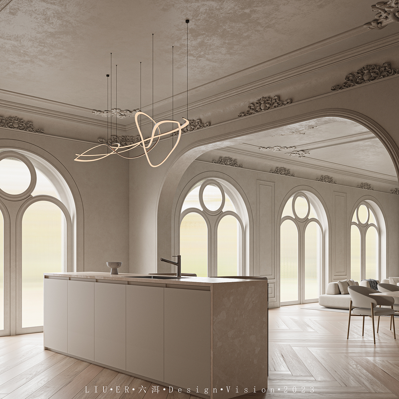 近期渲染作品——CR法式建模渲染_ZAOEN-站酷ZCOOL