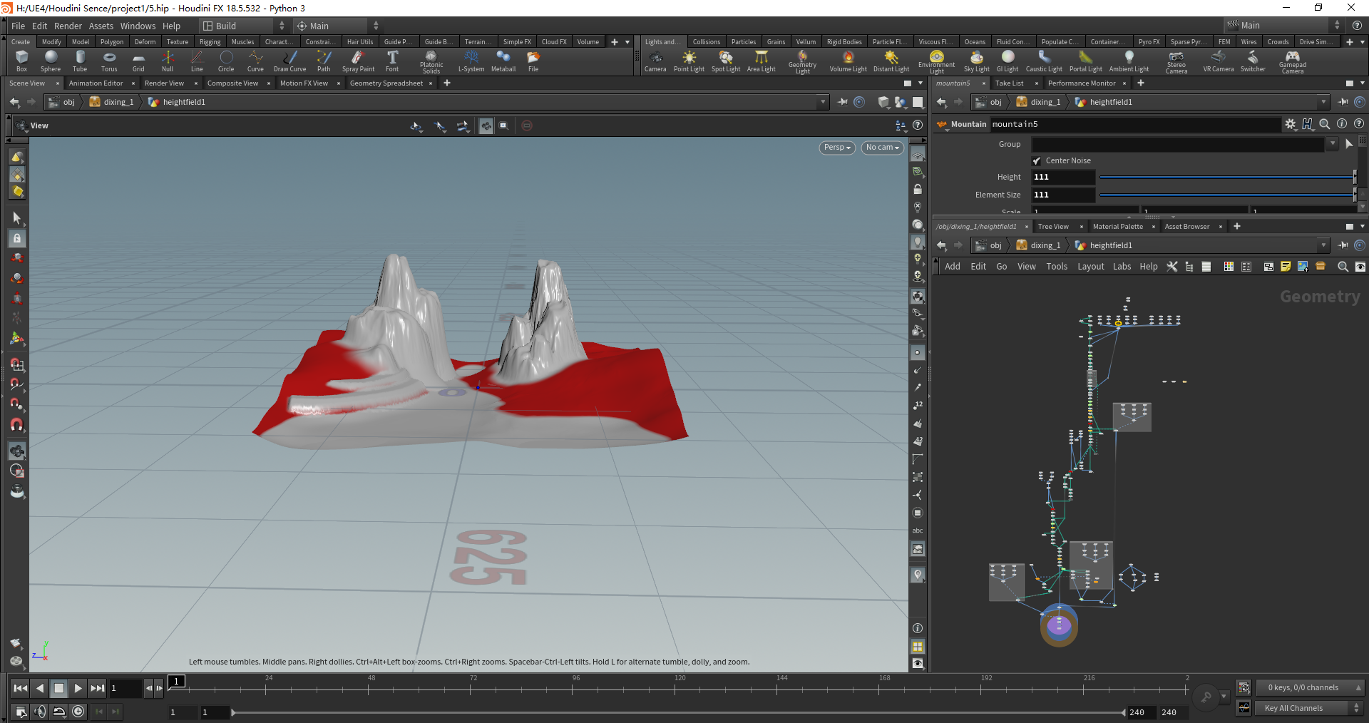 houdini+ue4 写实场景制作_yang136131-站酷ZCOOL