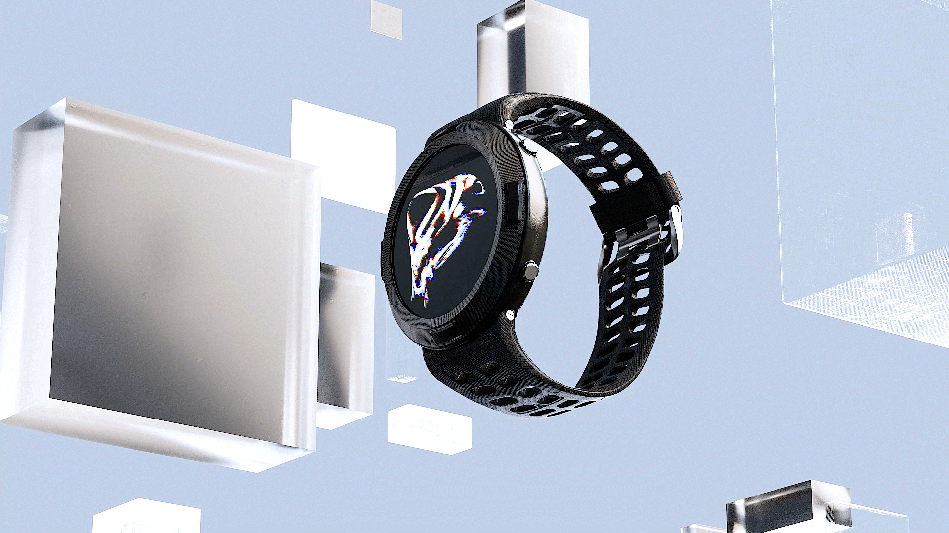 智能手表|C4D动态、渲染_刘彦歧-站酷ZCOOL