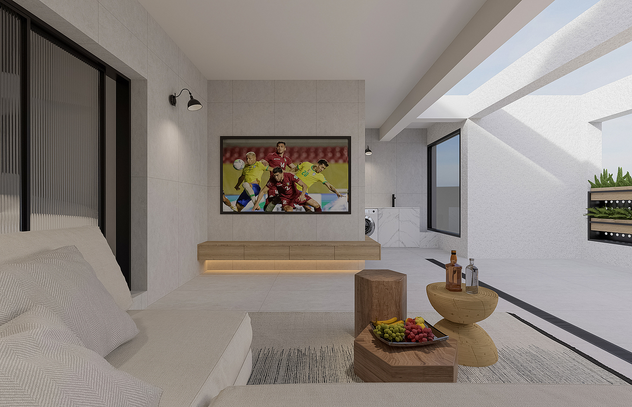 室内表现SU+D5_羽沫设计-站酷ZCOOL