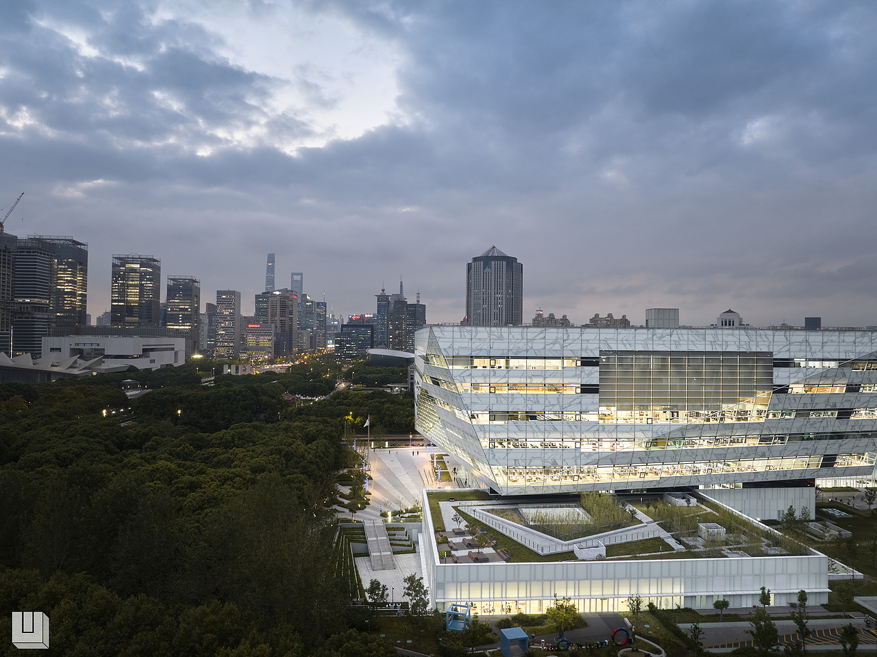 建筑摄影｜上海图书馆东馆_建筑摄影师乌凌君-站酷ZCOOL