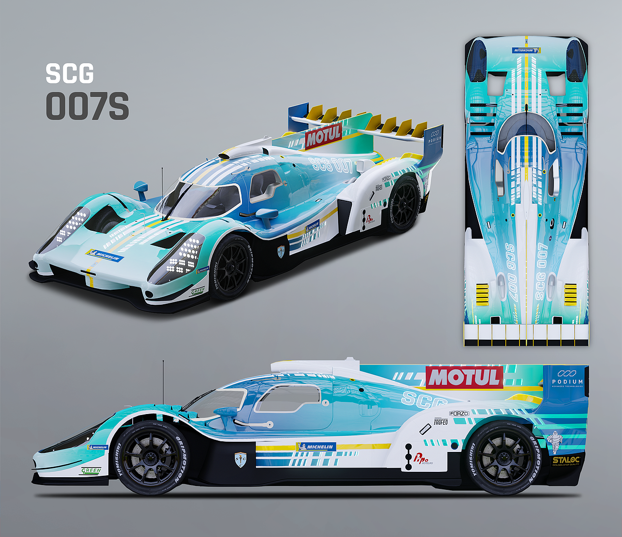 /涂装渲染/超跑_Keke甜椰-站酷ZCOOL