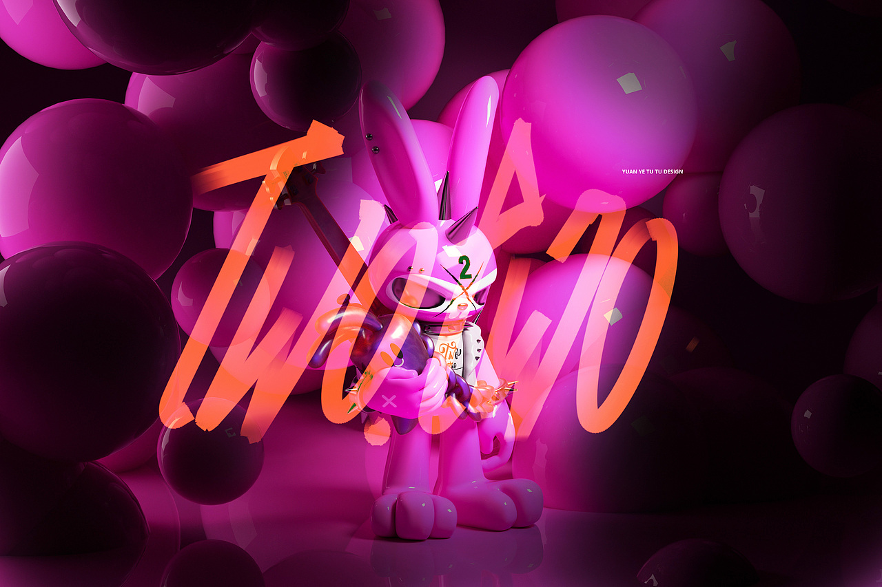 兔子IP——我是TWO TWO_原野兔兔-站酷ZCOOL