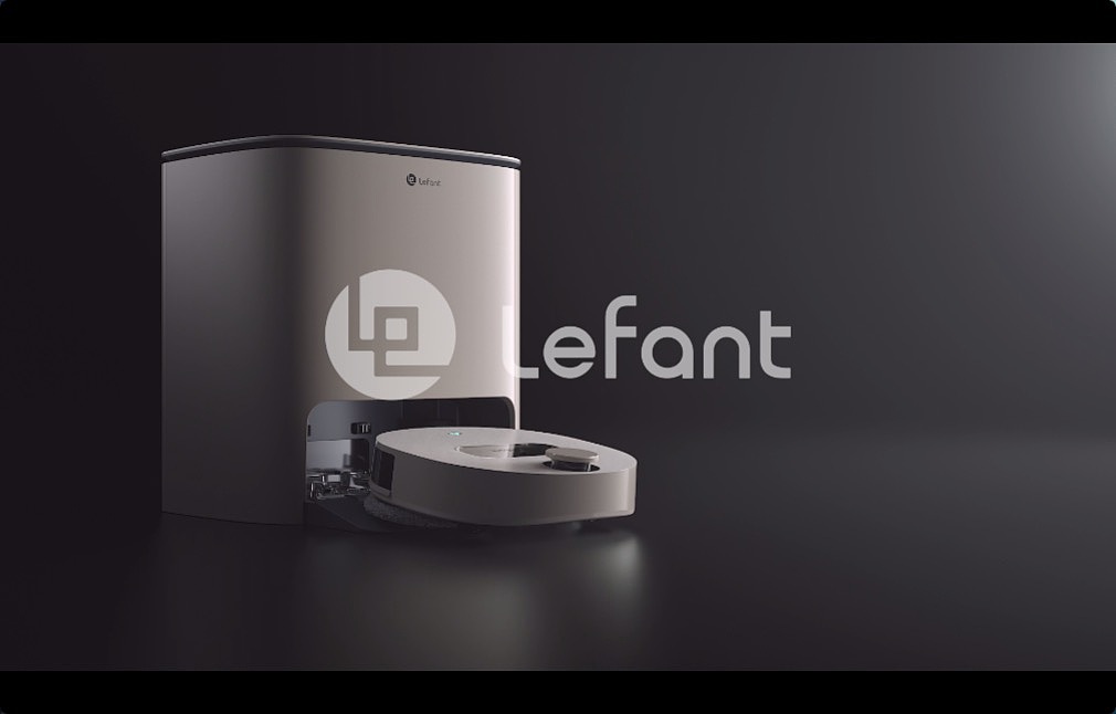 LEFANT 乐帆N1 扫吸拖一体清洁机器人/扫地机器人_长弓CG动画-站酷ZCOOL