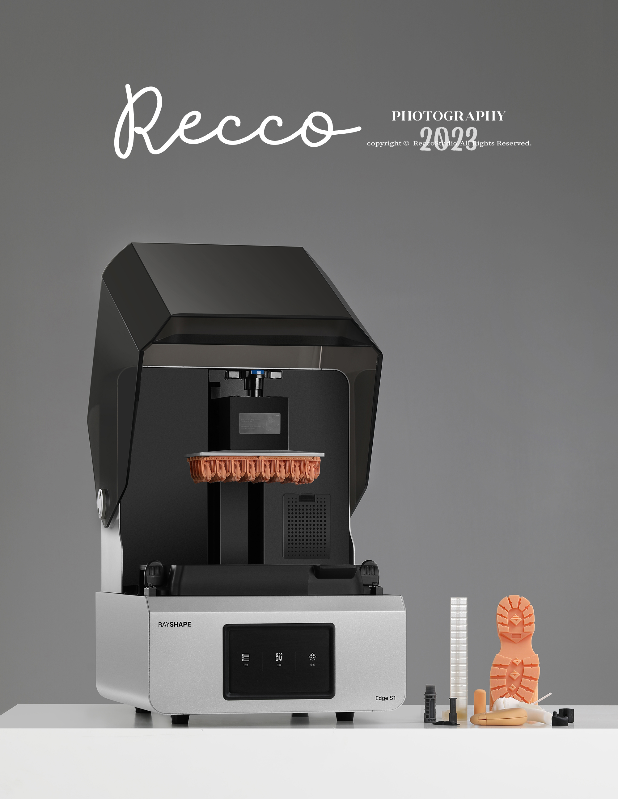 Ray SHAPE 3D打印机 机器 产品摄影_Recco-站酷ZCOOL