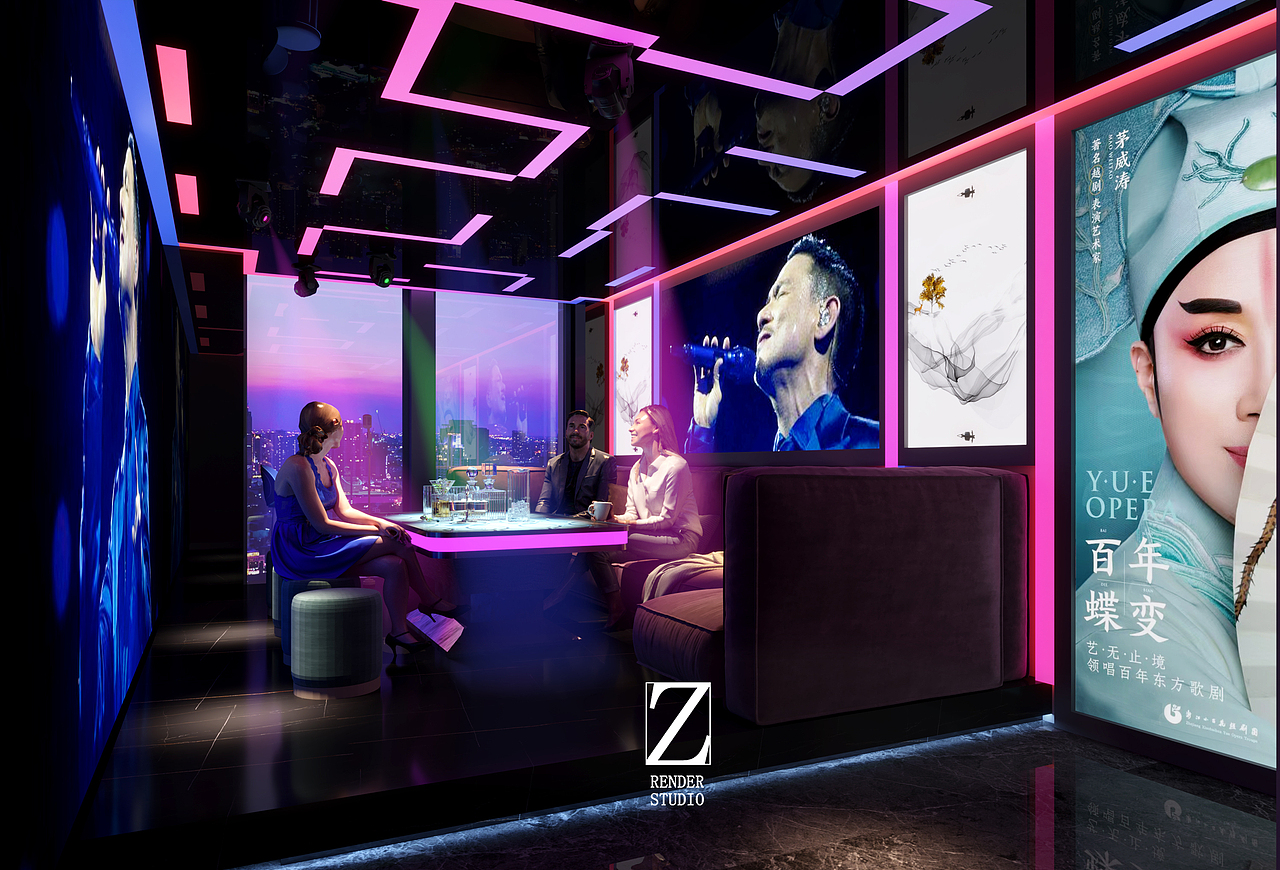 KTV效果图_像素互动-站酷ZCOOL