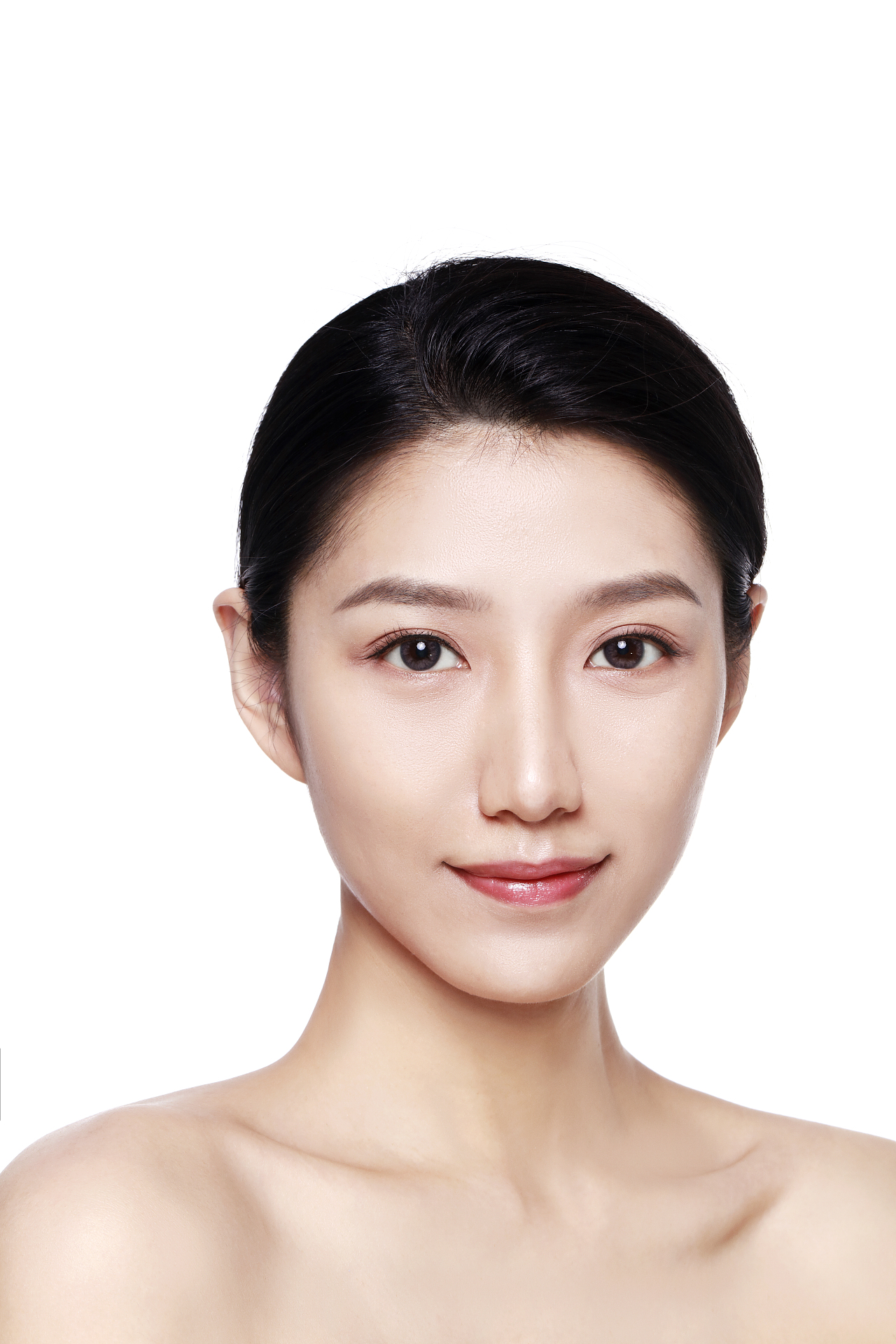 护肤美妆化妆品产品模特使用前后对比效果图白底图_UVISION摄影-站酷ZCOOL