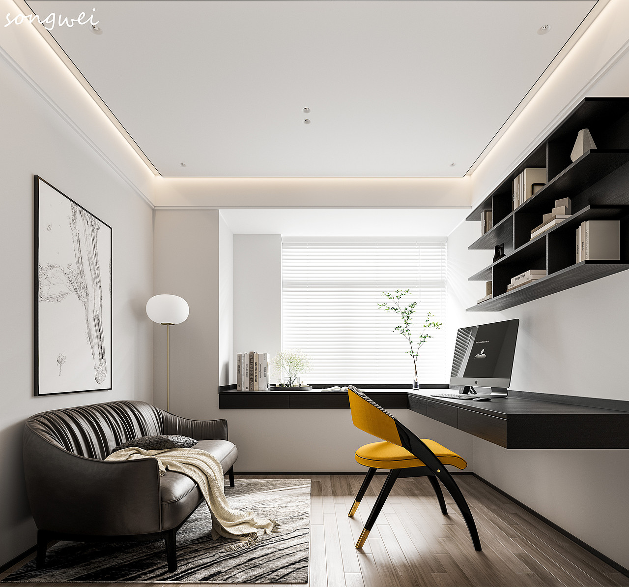 现代原木风||清爽干净舒适的家_宋唯-站酷ZCOOL