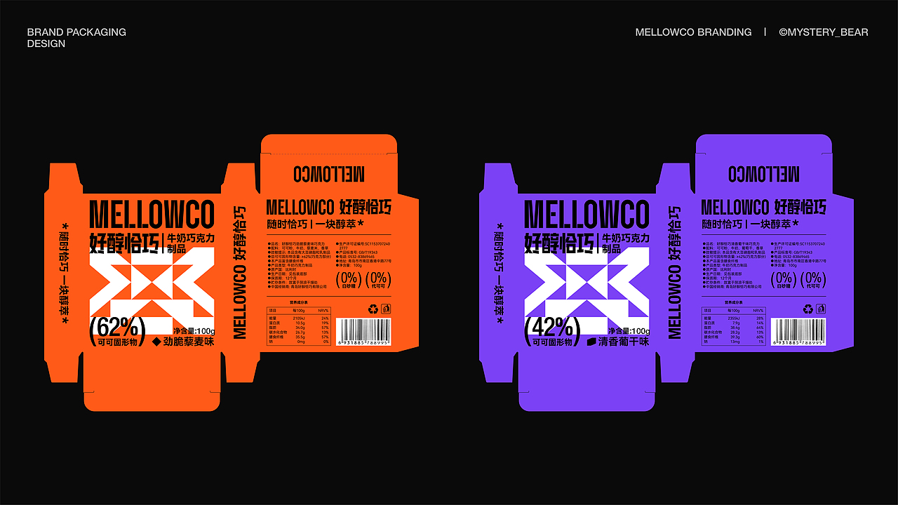 MELLOWCO好醇恰巧|品牌全案设计_神秘熊_Design-站酷ZCOOL