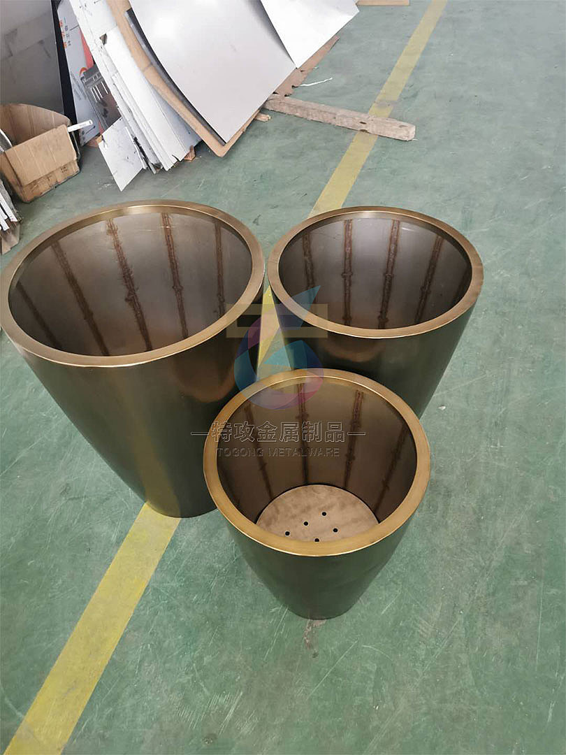中式异形组合式不锈钢花钵花盆厂家定制_特攻金属制品-站酷ZCOOL