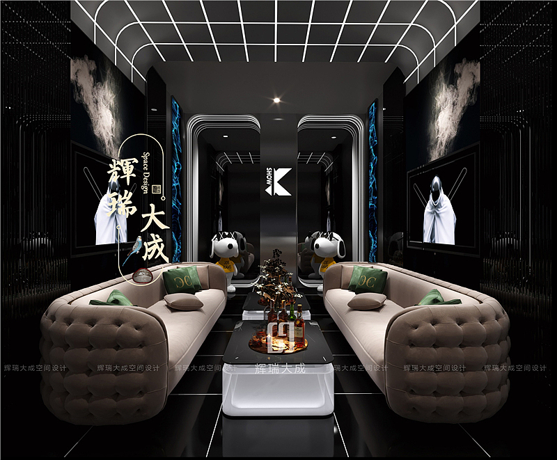 KTV设计|重庆K-SHOW|KTV设计_辉瑞大成-站酷ZCOOL