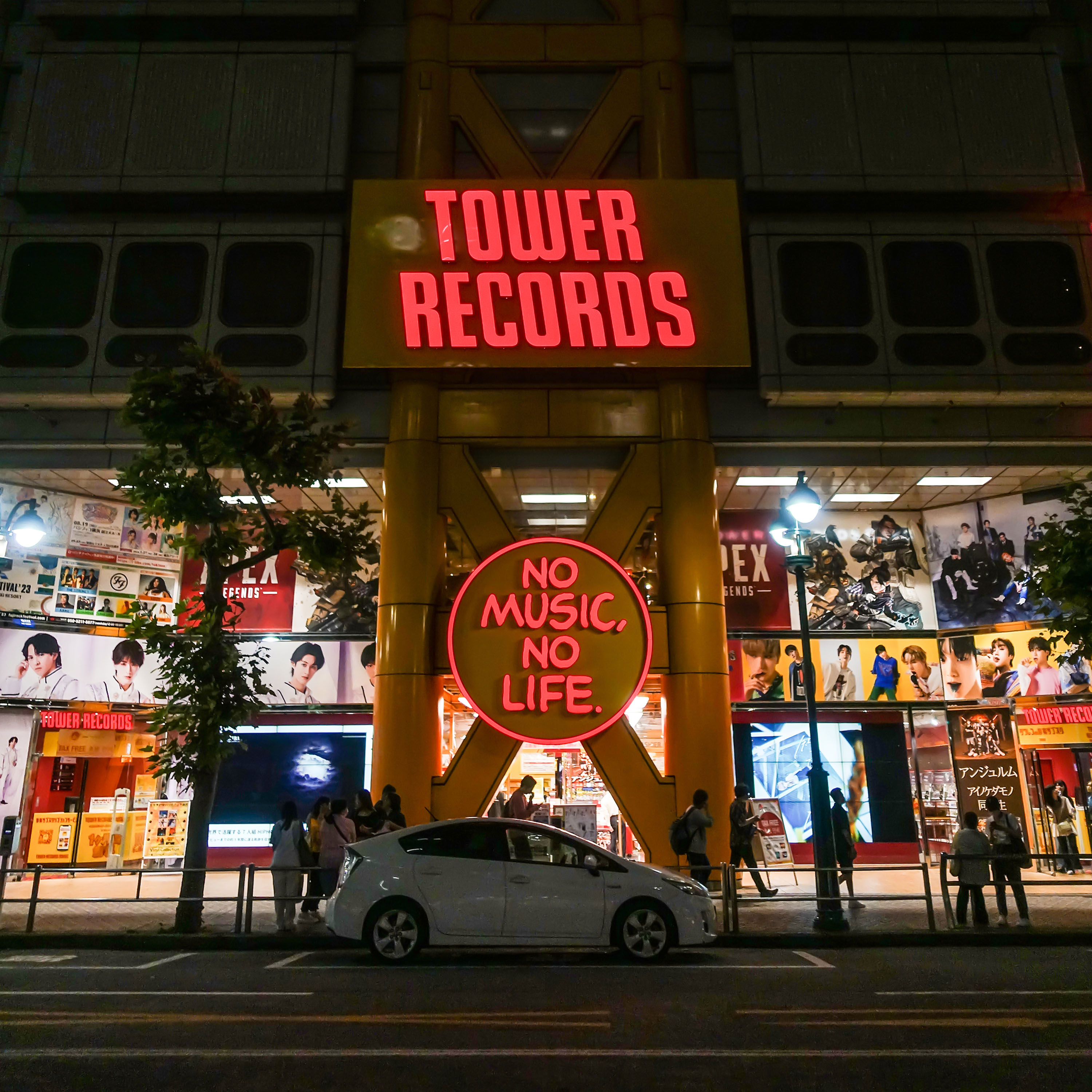 东京｜涩谷｜夜晚_树云Serene-站酷ZCOOL