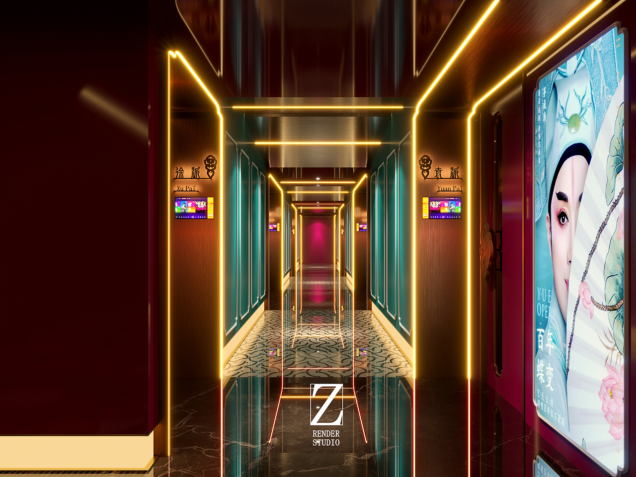 KTV效果图_像素互动-站酷ZCOOL